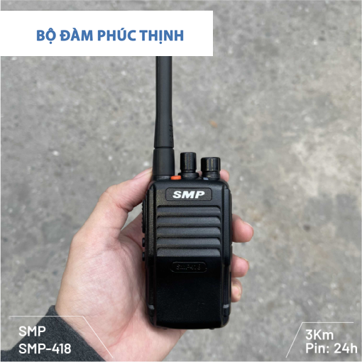 Bộ Đàm Motorola SMP 418 (2km) - Trắc Địa Lê Linh | Chuyên Thiết Bị Đo ...